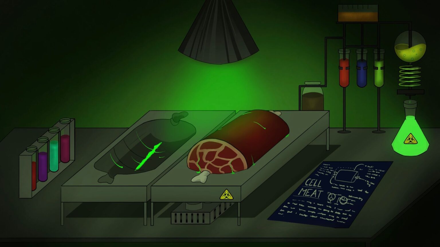 Putting Cell-Based Meat Under The Microscope